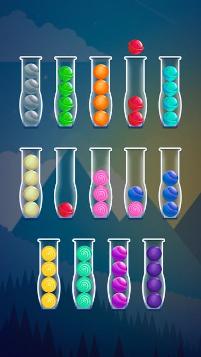 「Ball Sort - Color Tube Puzzle（iOS）」のアプリ紹介と関連攻略Wiki | Gamerch