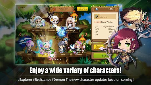 「MapleStory M - Fantasy MMORPG」のアプリ紹介とポイ活・攻略Wikiの情報（Android） | Gamerch