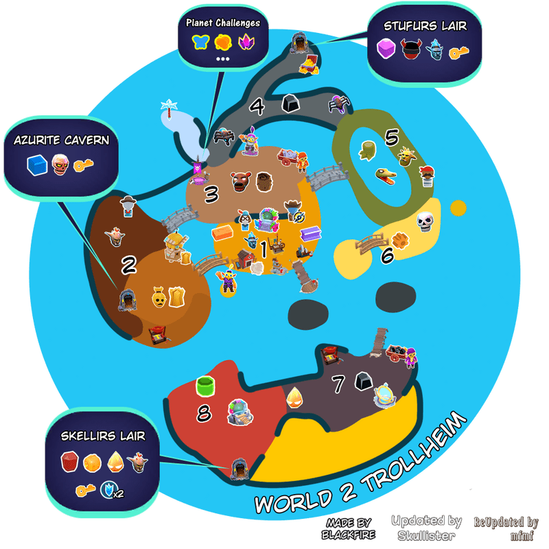 TROLLHEIMマップ･リソース - My Universe 攻略 | Gamerch