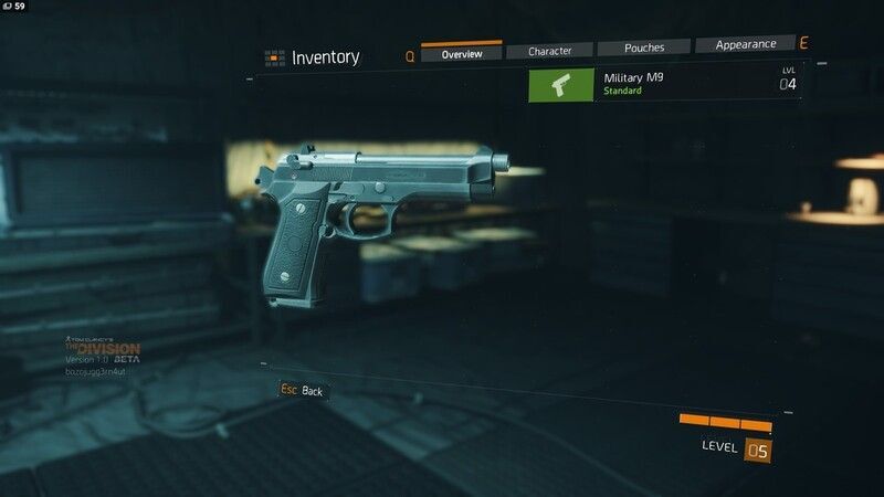 Military M9 - The Division | Gamerch