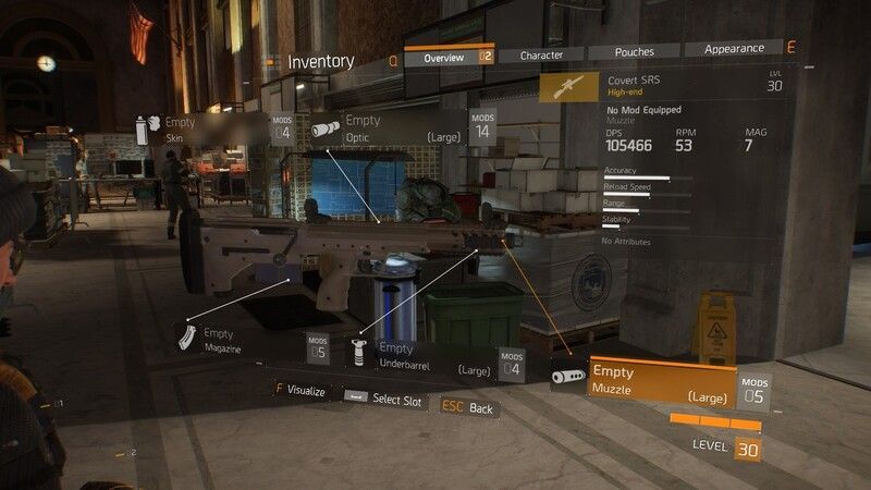 Covert SRS - The Division | Gamerch